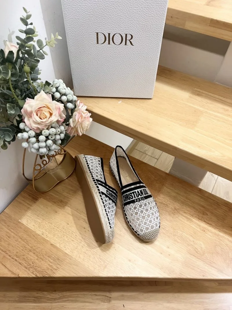 Brand-authenticated Christian Dior Fishermans Shoes