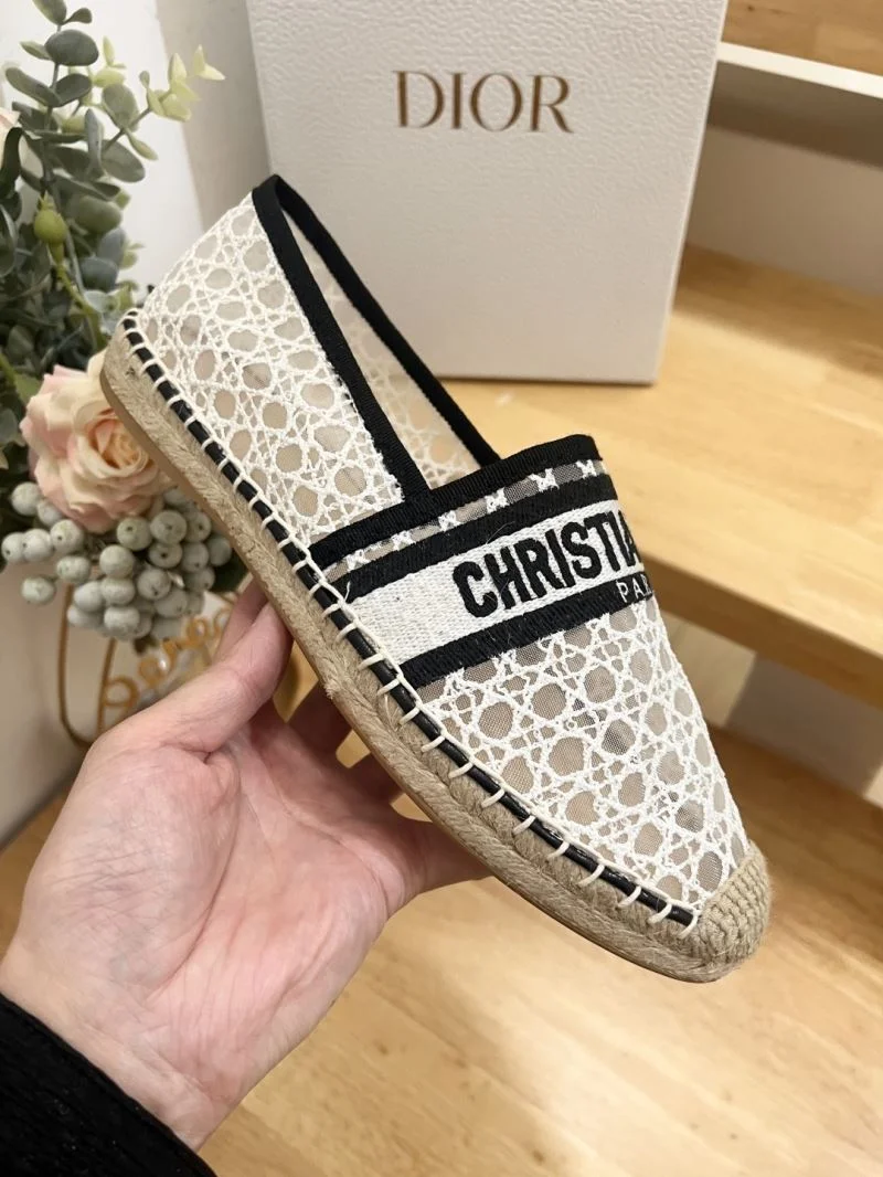 Brand-authenticated Christian Dior Fishermans Shoes