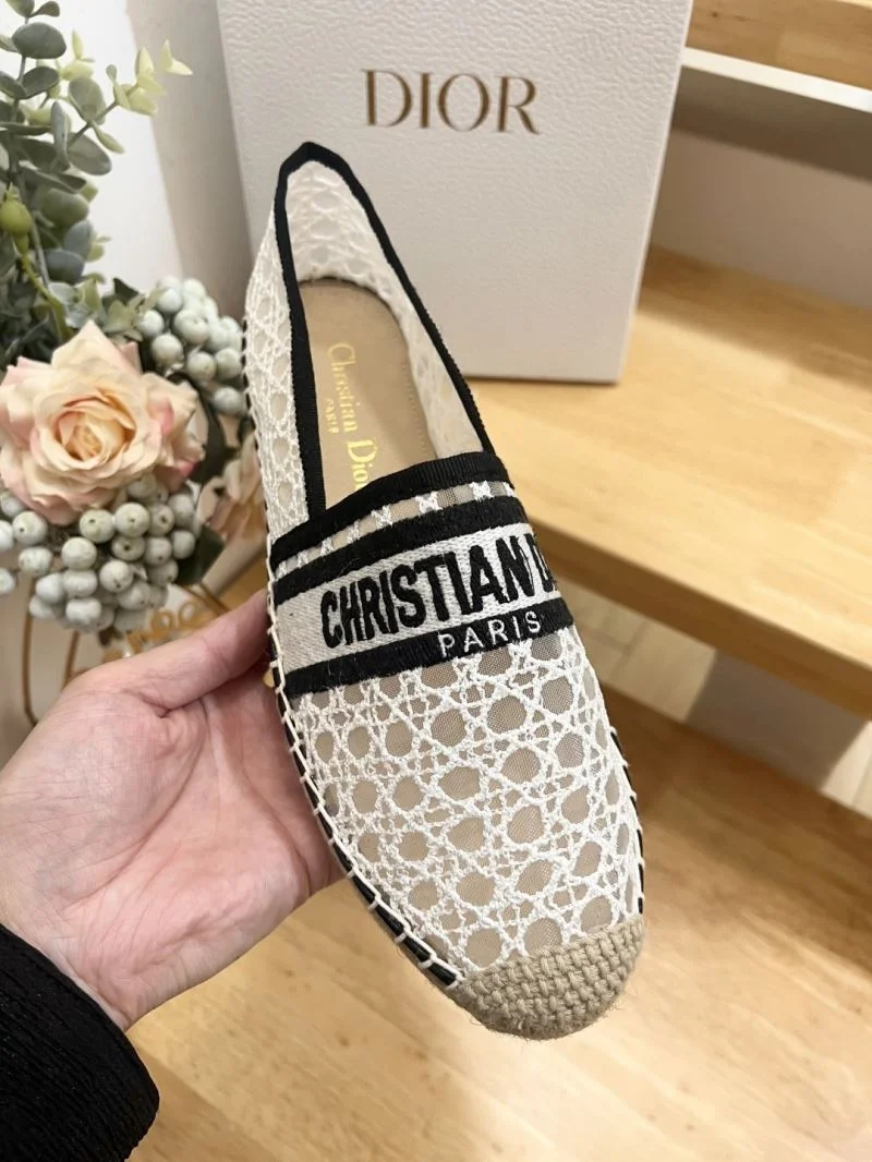 Brand-authenticated Christian Dior Fishermans Shoes