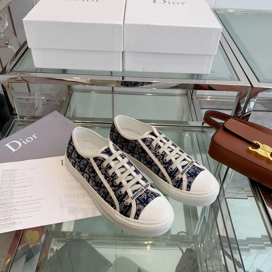 Brand-authenticated Christian Dior Flat Shoes