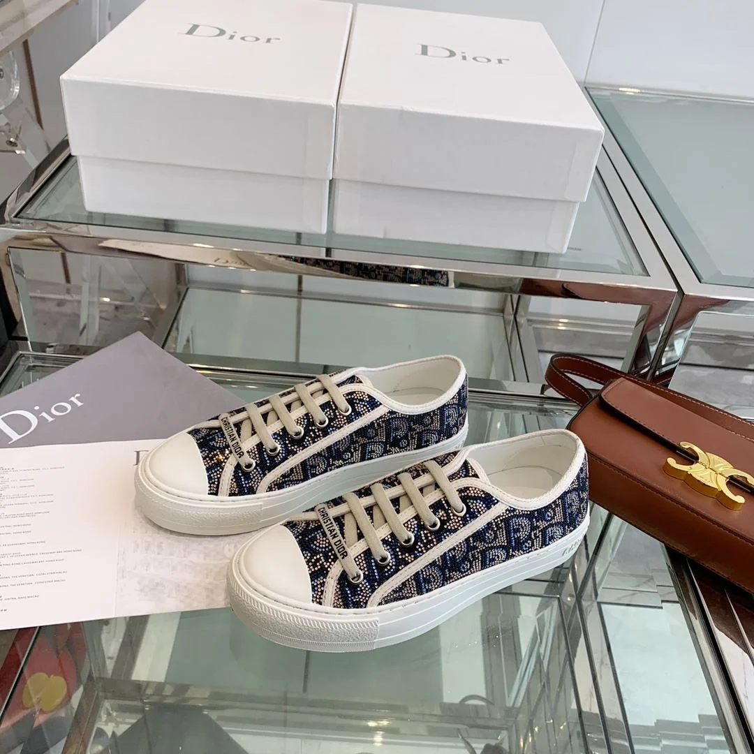 Brand-authenticated Christian Dior Flat Shoes