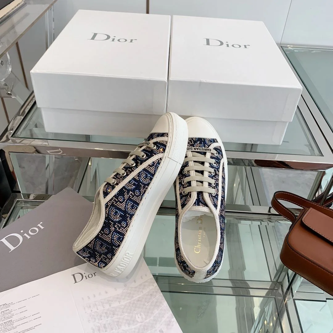 Brand-authenticated Christian Dior Flat Shoes