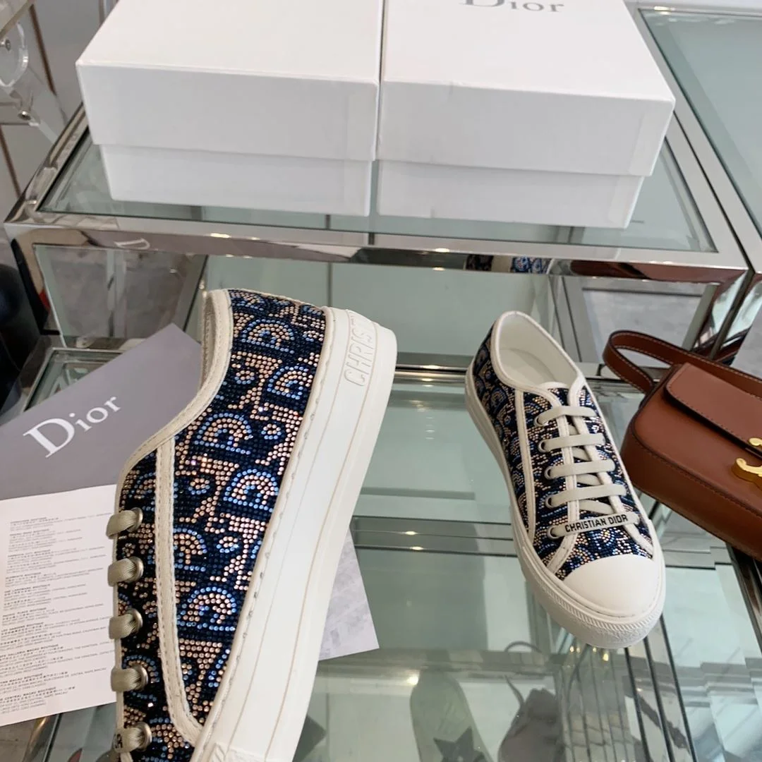 Brand-authenticated Christian Dior Flat Shoes