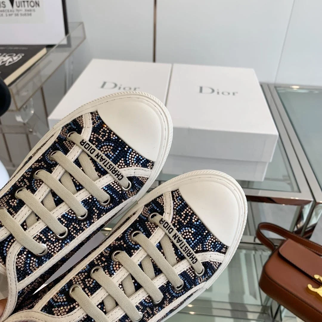 Brand-authenticated Christian Dior Flat Shoes