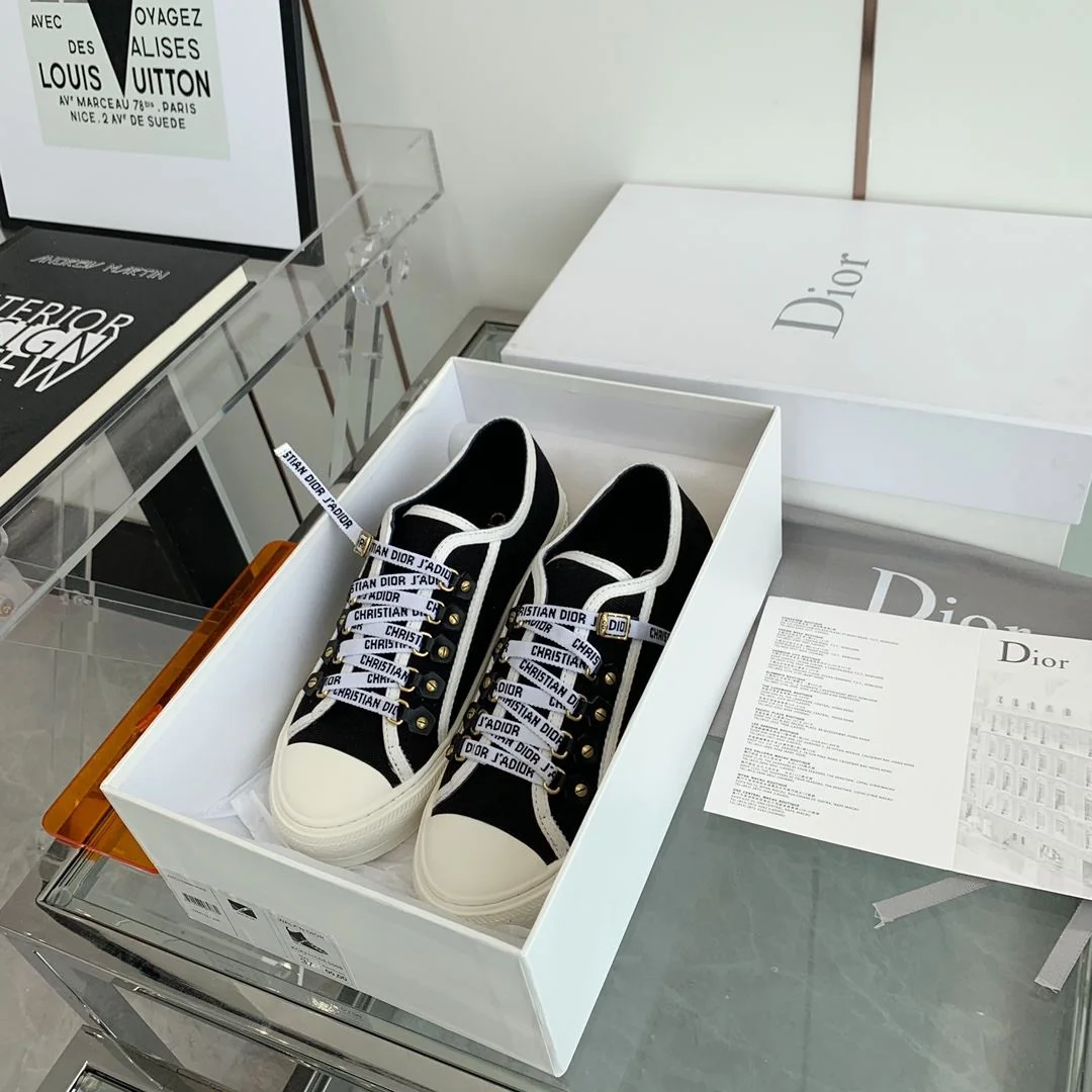Brand-authenticated Christian Dior Flat Shoes