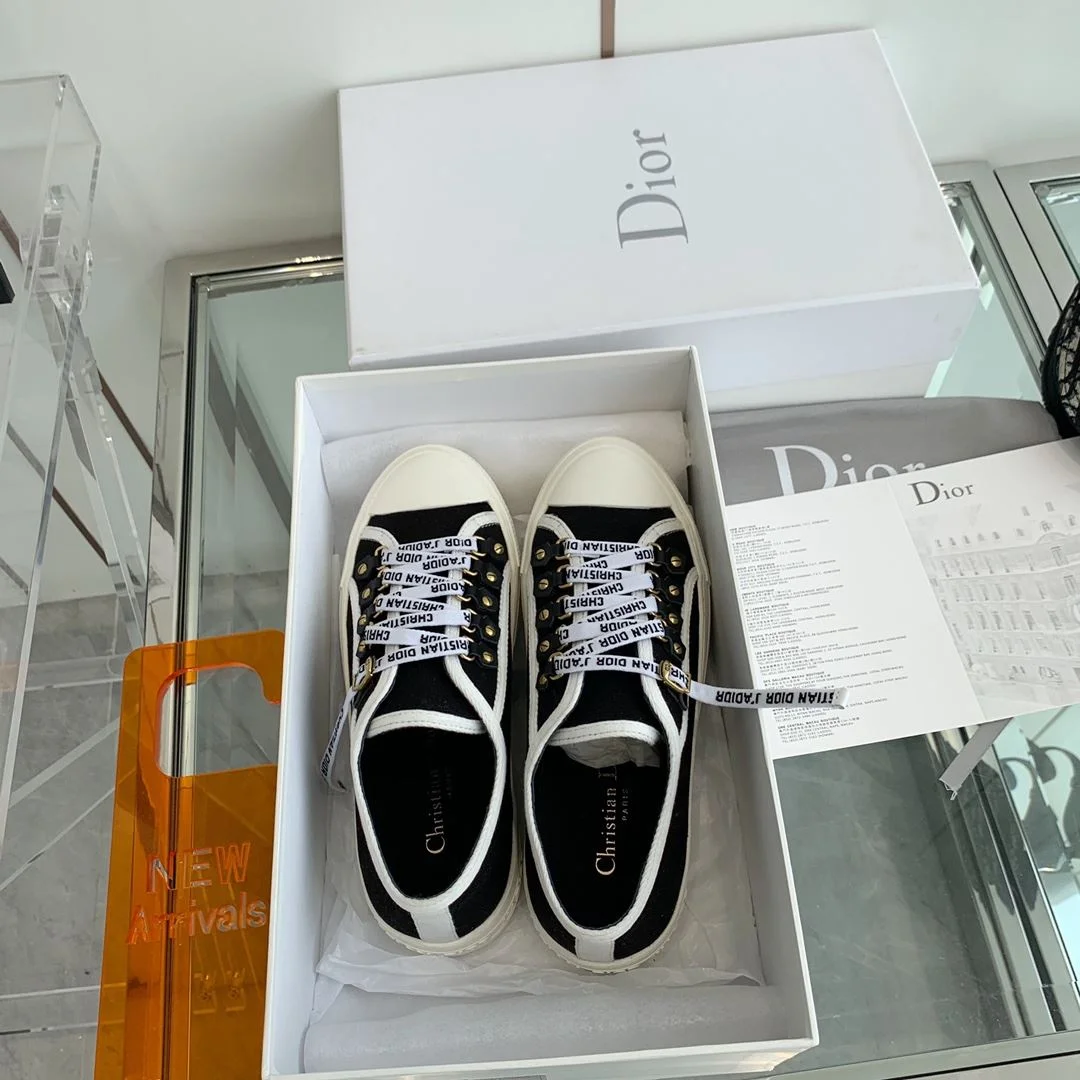 Brand-authenticated Christian Dior Flat Shoes