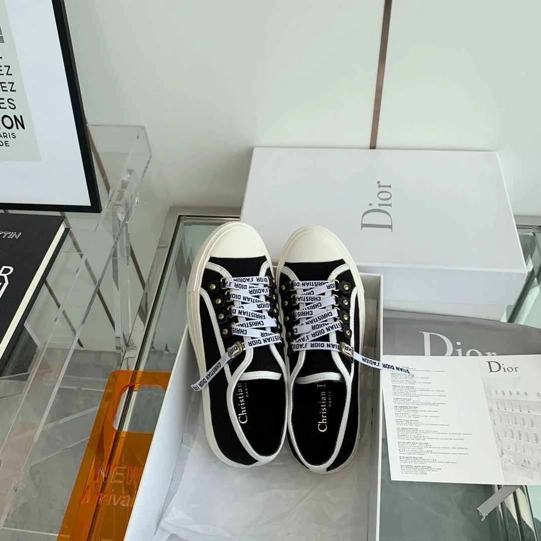 Brand-authenticated Christian Dior Flat Shoes