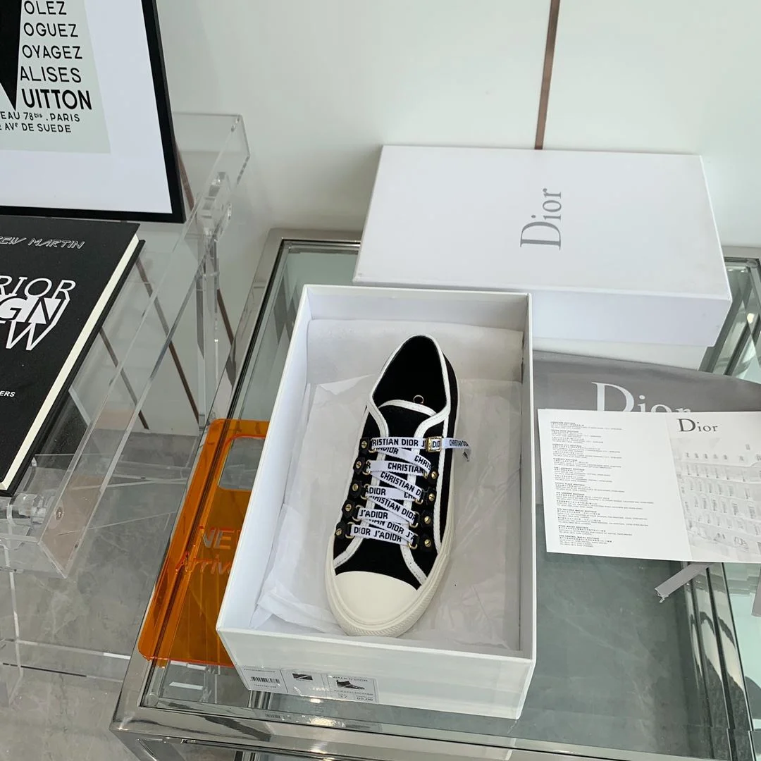 Brand-authenticated Christian Dior Flat Shoes