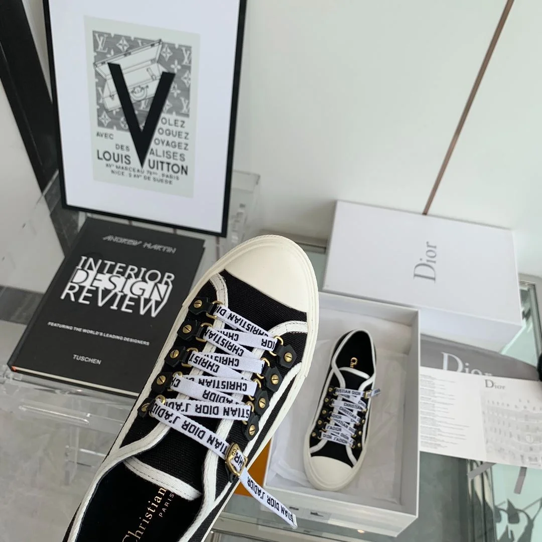 Brand-authenticated Christian Dior Flat Shoes