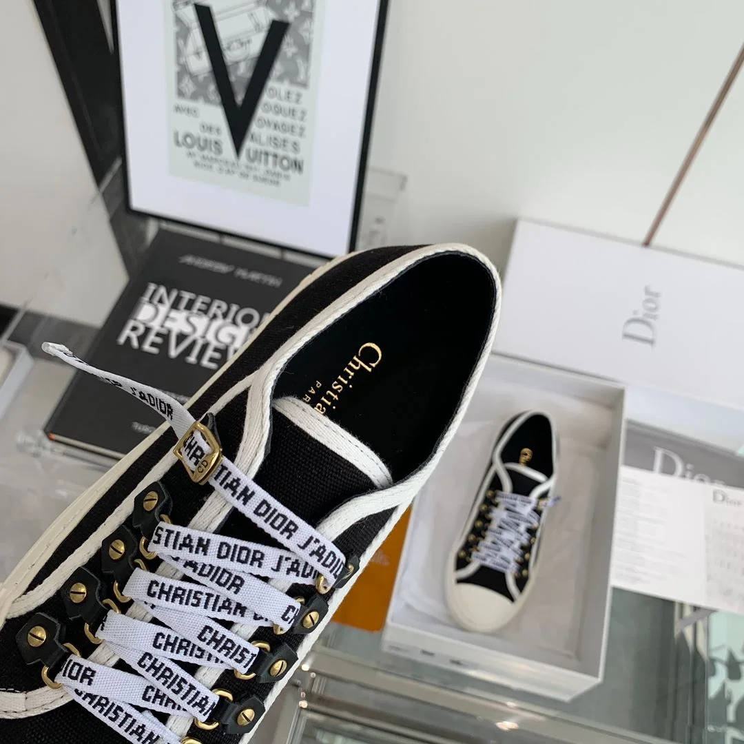 Brand-authenticated Christian Dior Flat Shoes