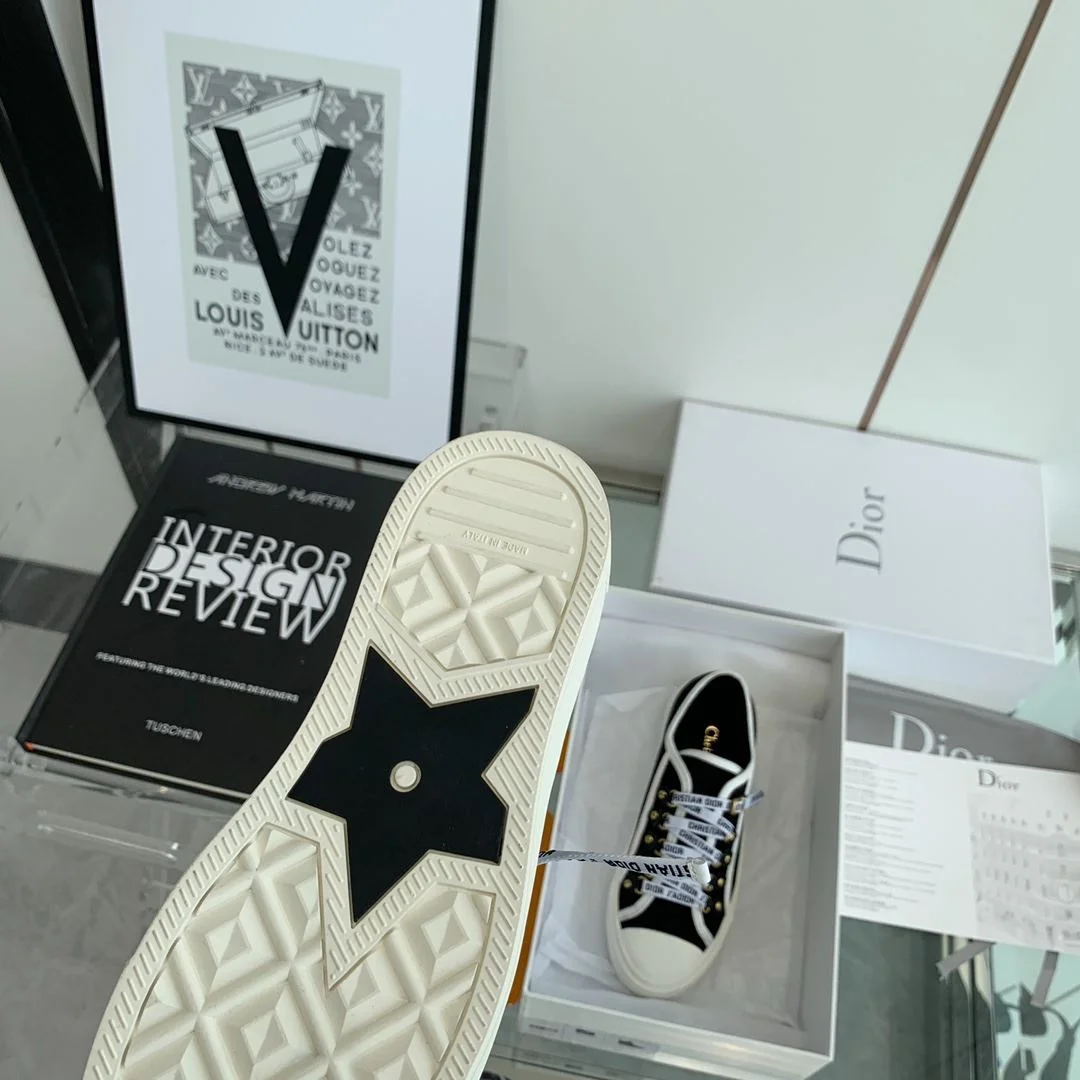 Brand-authenticated Christian Dior Flat Shoes