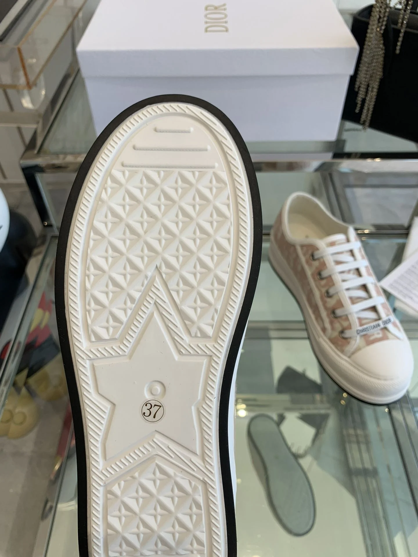 Precise copy Christian Dior Flat Shoes