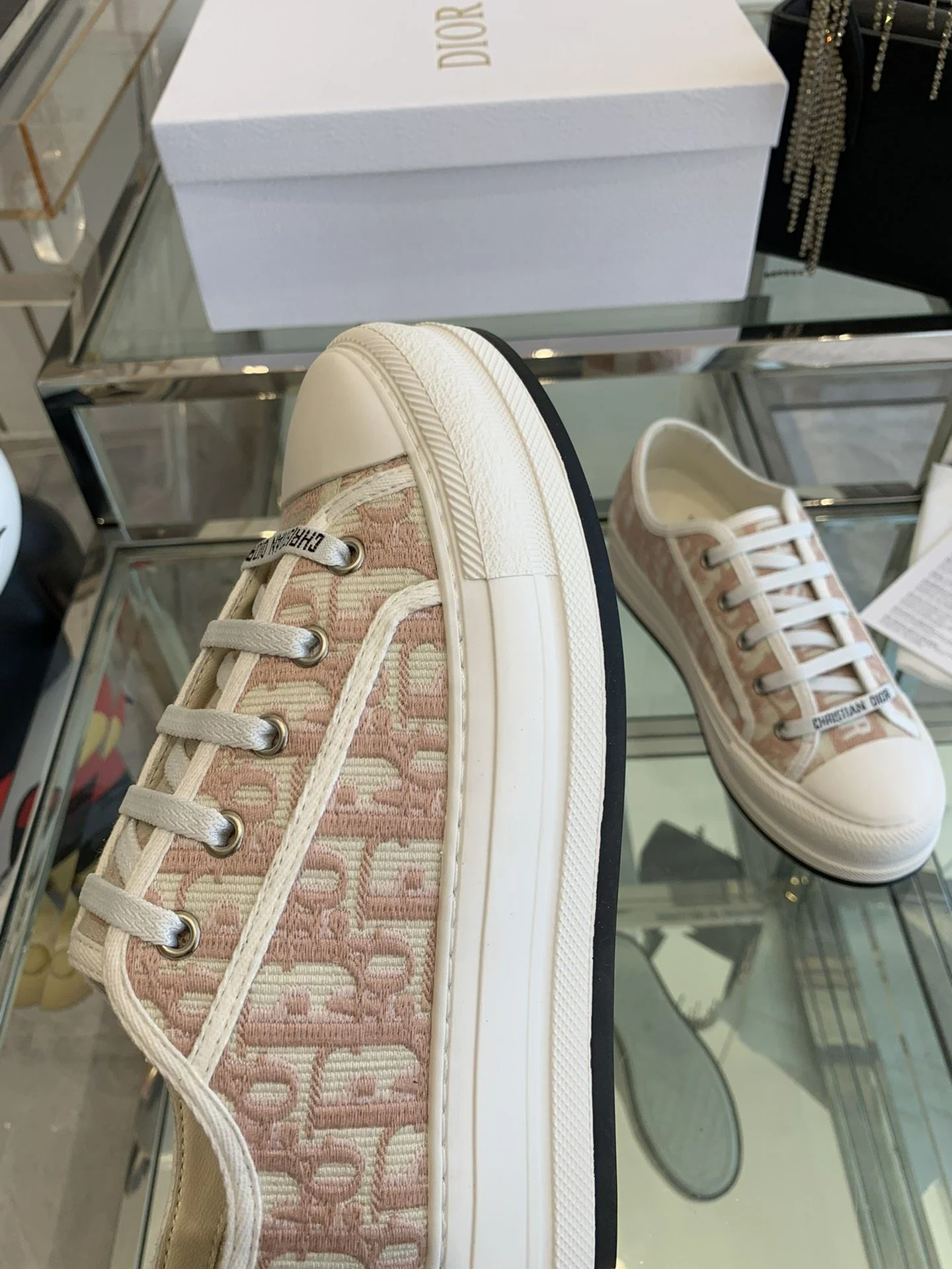 Precise copy Christian Dior Flat Shoes