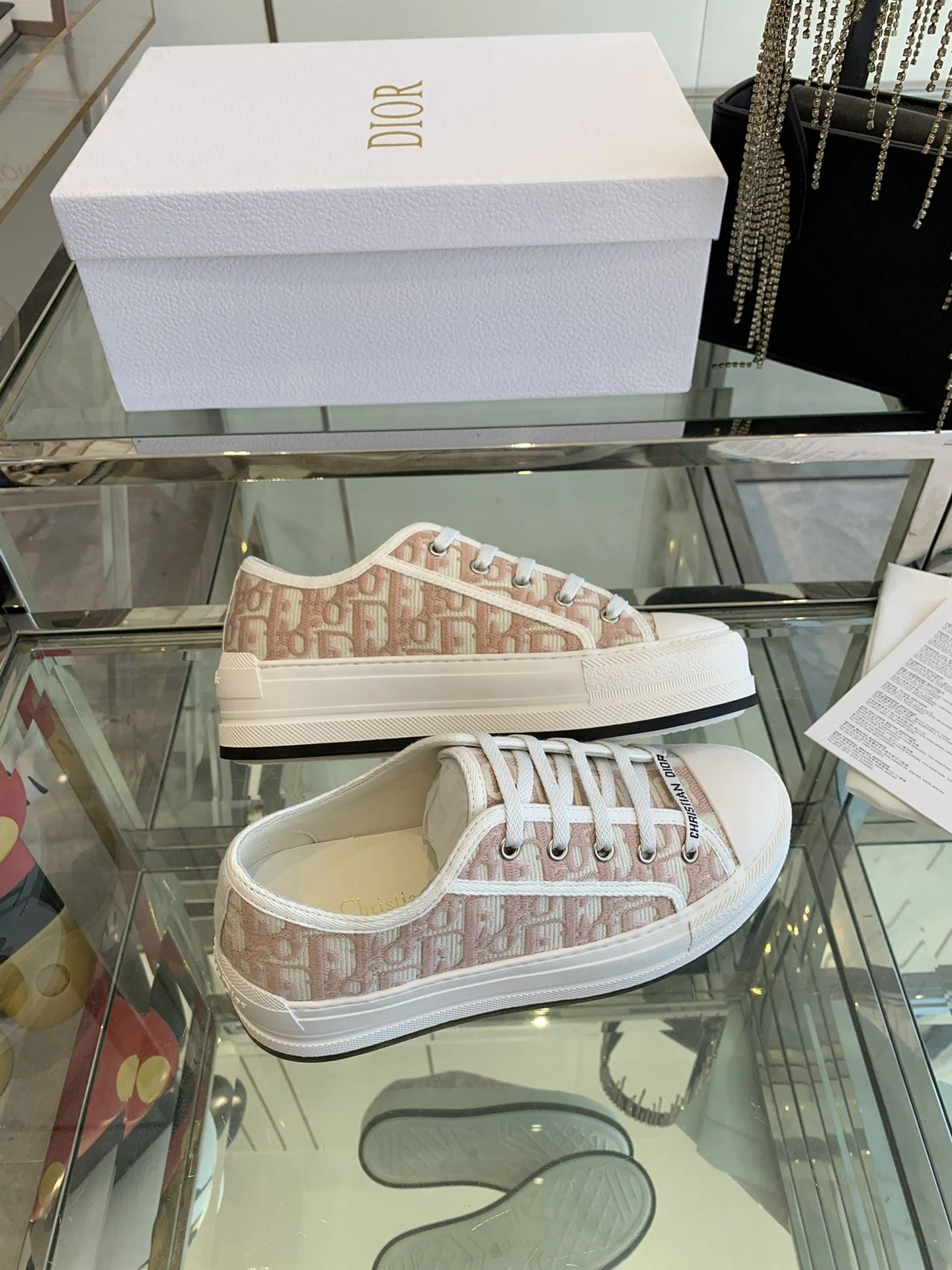 Precise copy Christian Dior Flat Shoes