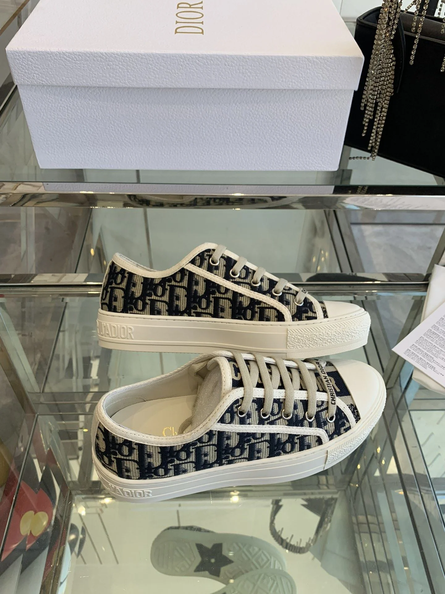 Precise copy Christian Dior Flat Shoes