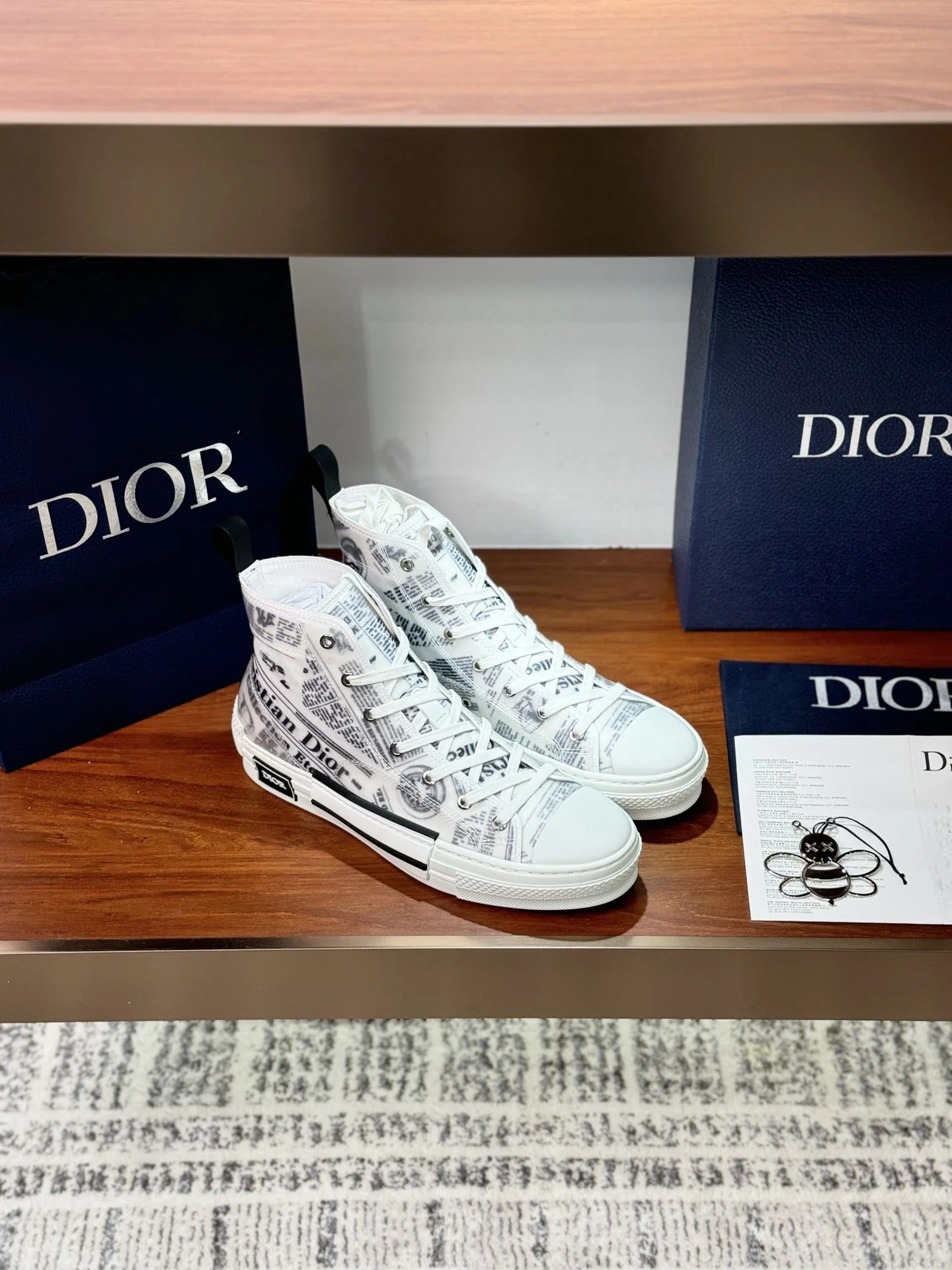 Brand-authenticated Christian Dior Flat Shoes