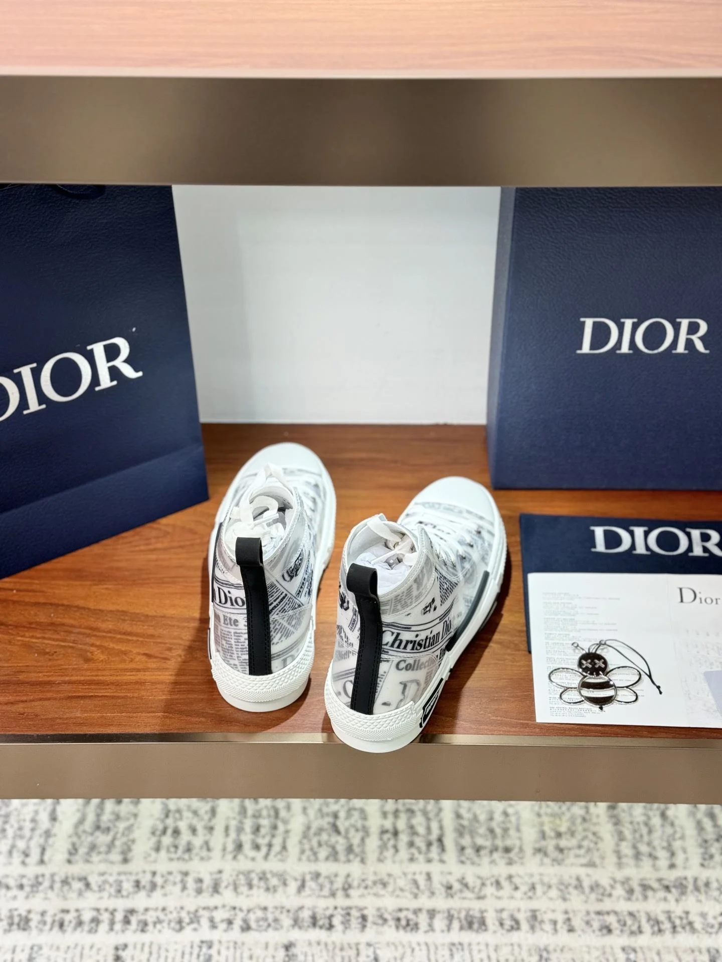 Brand-authenticated Christian Dior Flat Shoes