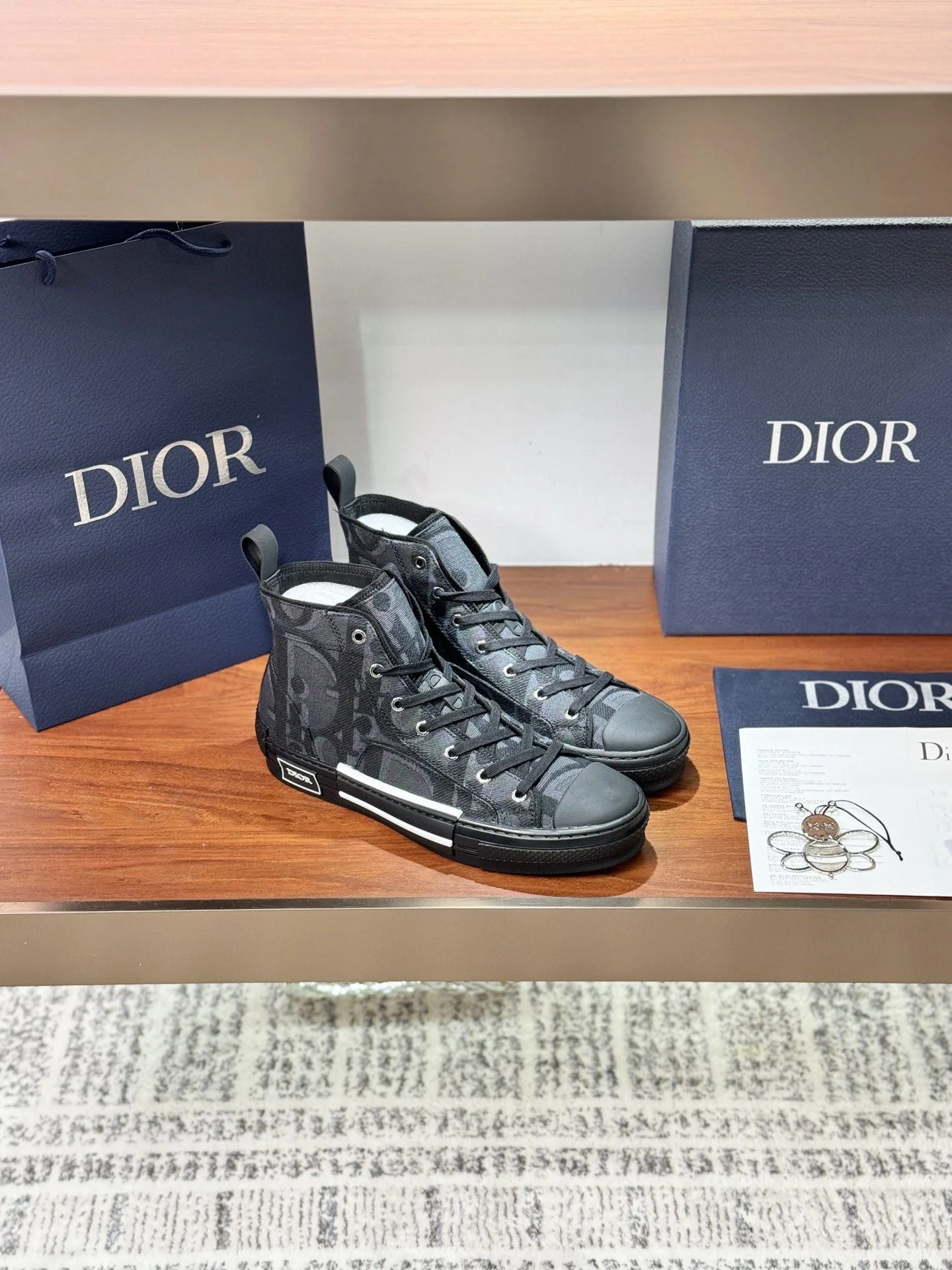 Brand-authenticated Christian Dior Flat Shoes