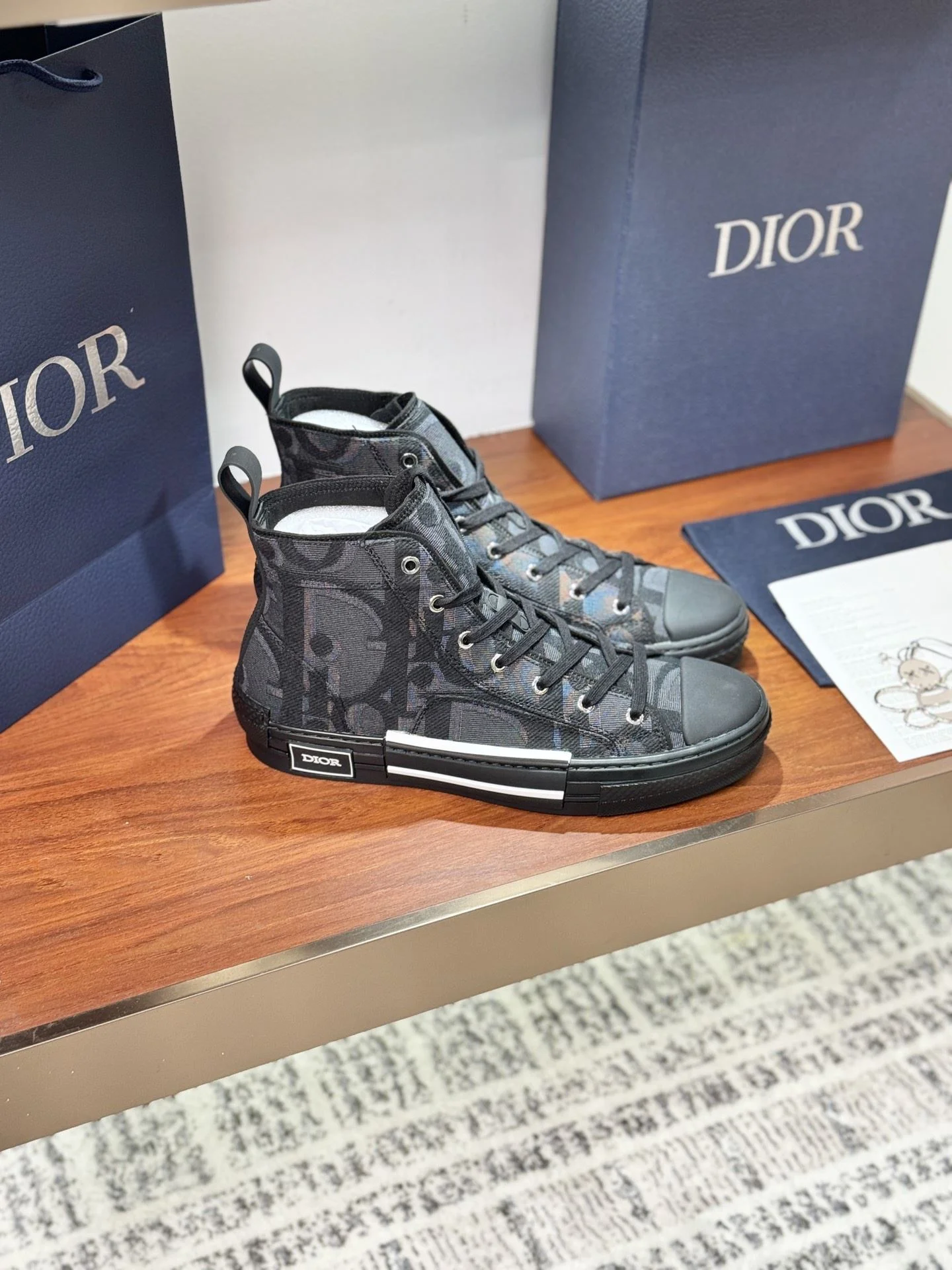 Brand-authenticated Christian Dior Flat Shoes