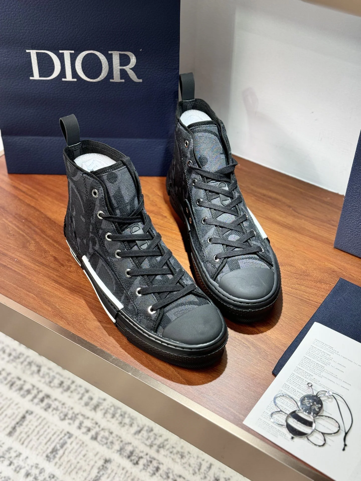 Brand-authenticated Christian Dior Flat Shoes