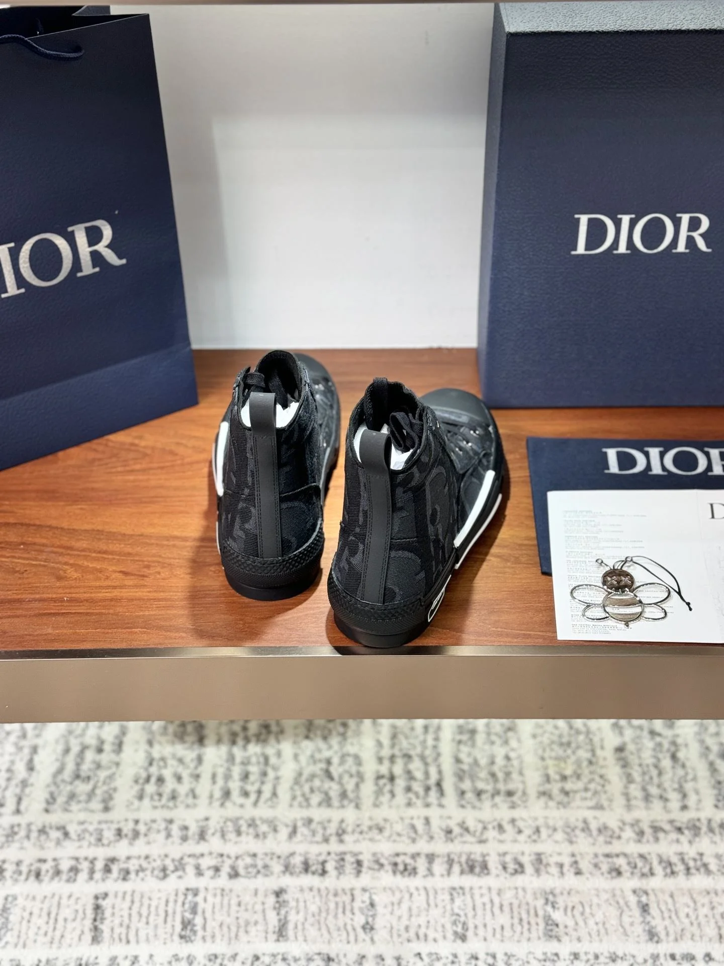 Brand-authenticated Christian Dior Flat Shoes