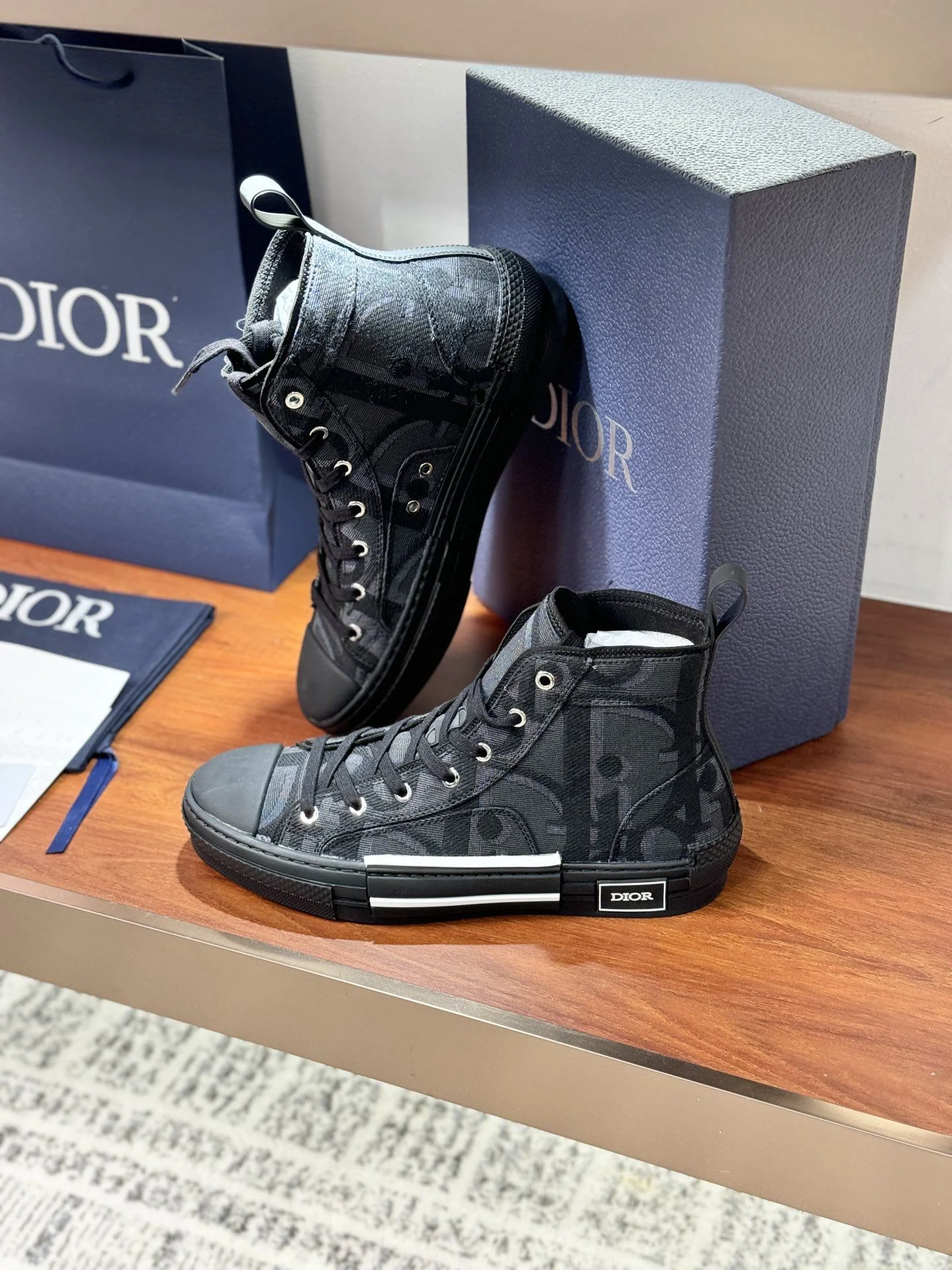 Brand-authenticated Christian Dior Flat Shoes