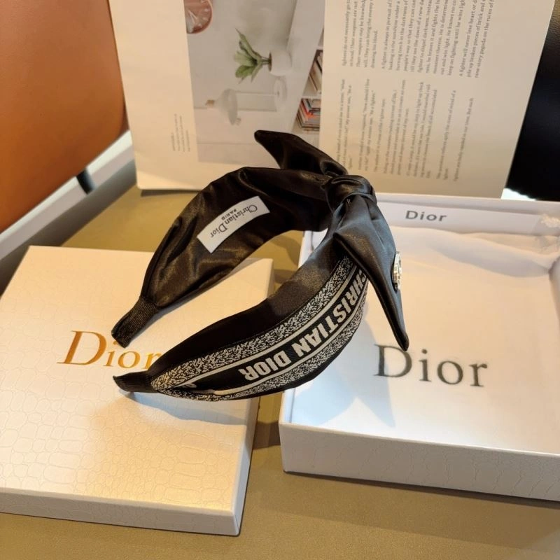 Brand-authenticated Christian Dior Hair Hoop