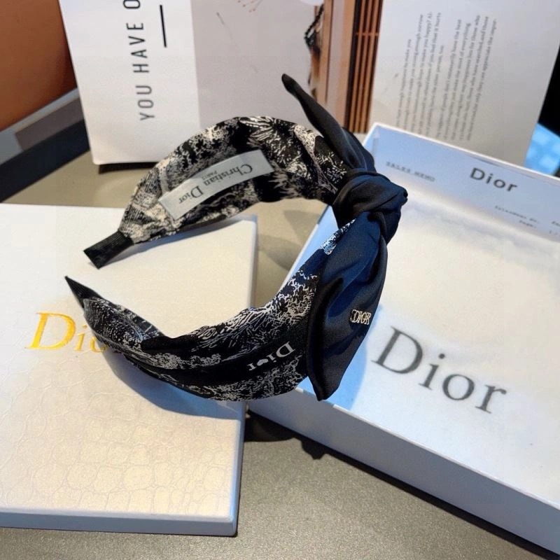 Brand-authenticated Christian Dior Hair Hoop