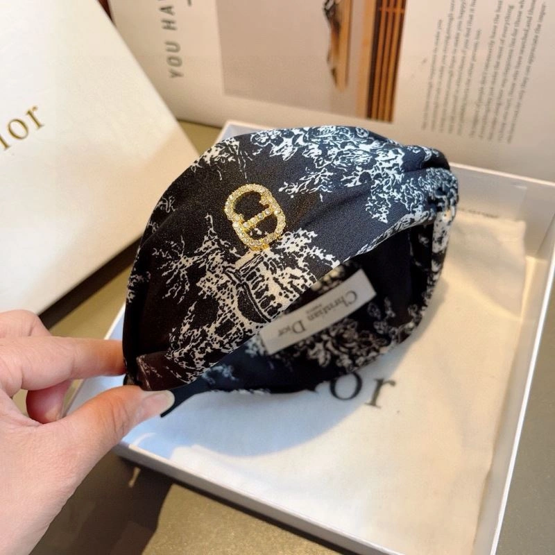 Real Christian Dior Hair Hoop