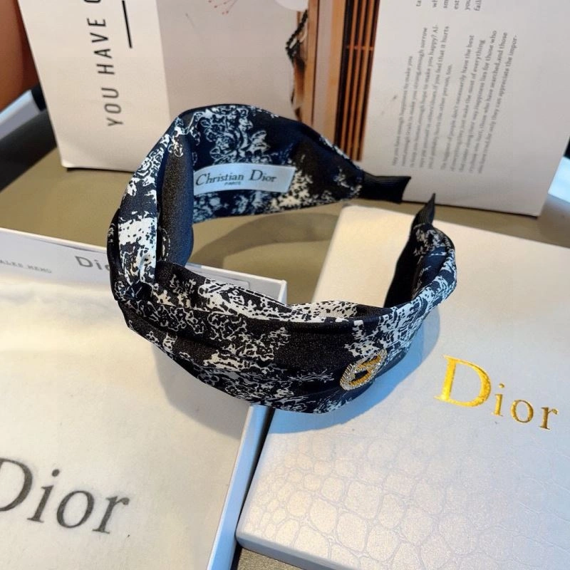 Real Christian Dior Hair Hoop