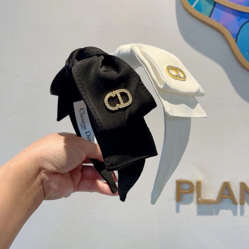 Brand-authenticated Christian Dior Hair Hoop