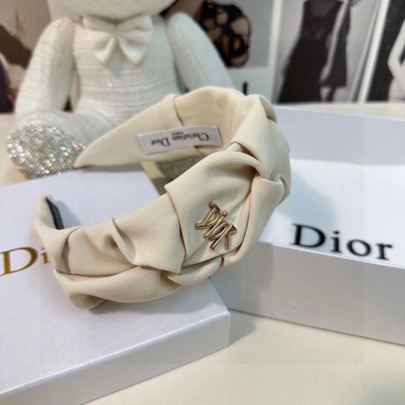 Brand-authenticated Christian Dior Hair Hoop