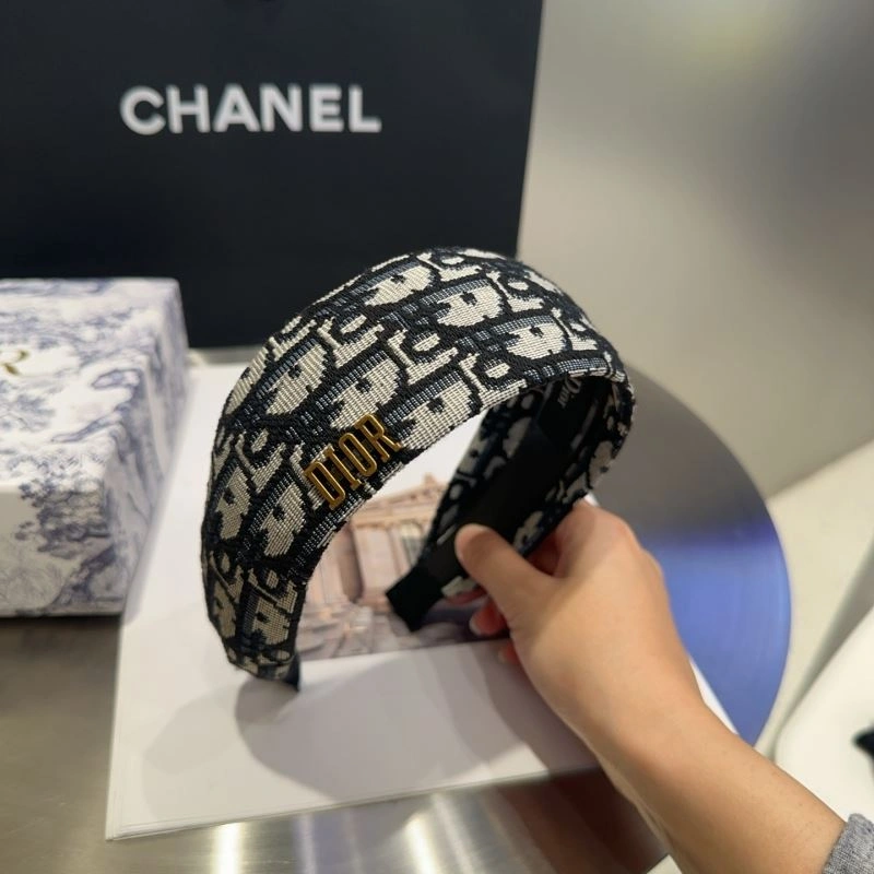 Brand-authenticated Christian Dior Hair Hoop