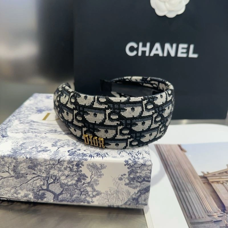 Brand-authenticated Christian Dior Hair Hoop