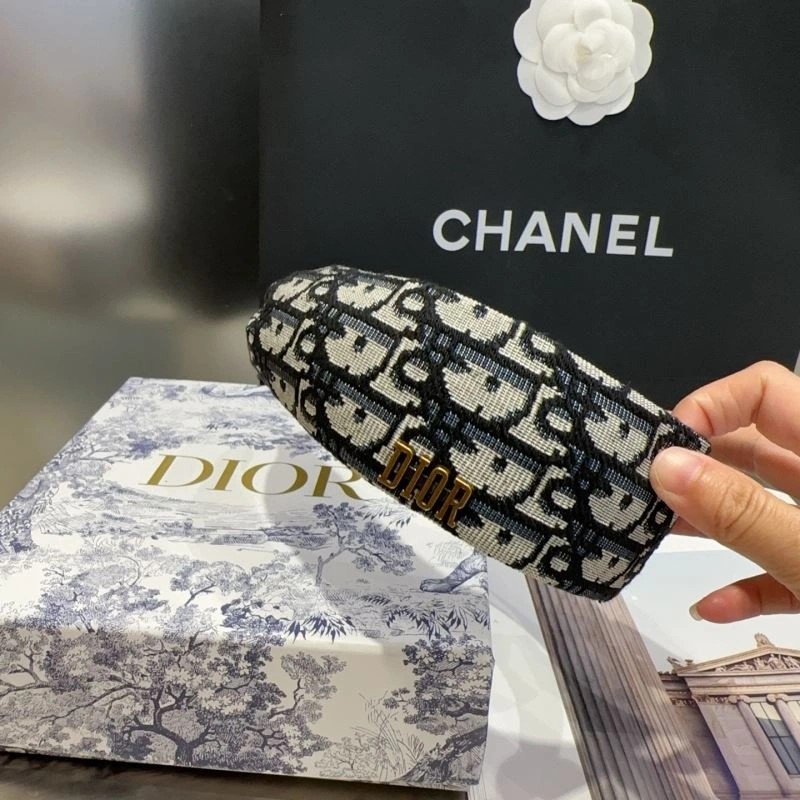 Brand-authenticated Christian Dior Hair Hoop