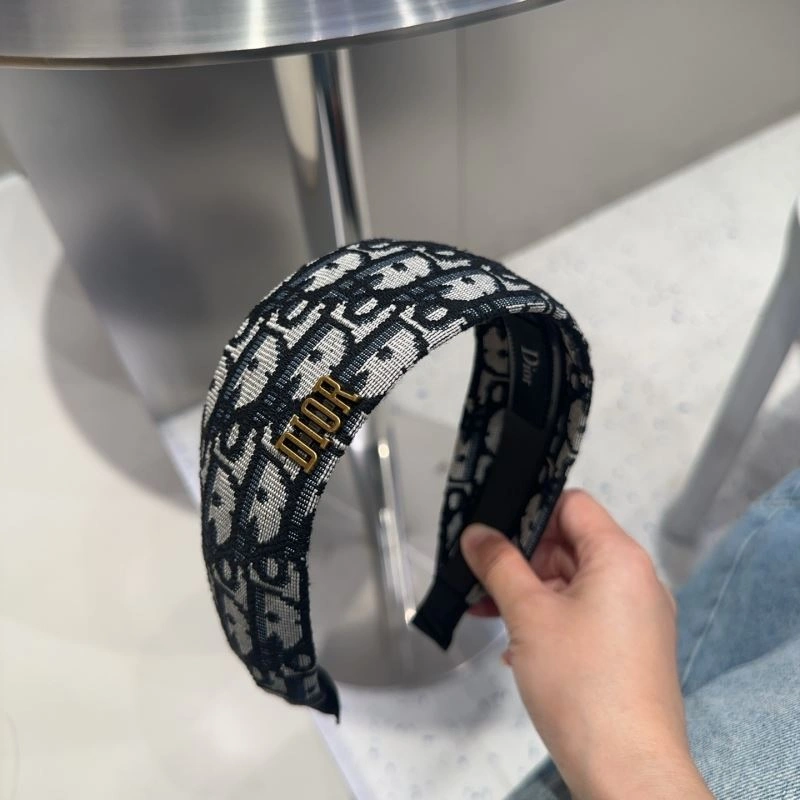 Brand-authenticated Christian Dior Hair Hoop