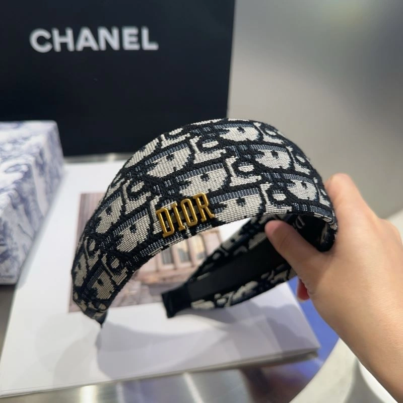 Brand-authenticated Christian Dior Hair Hoop