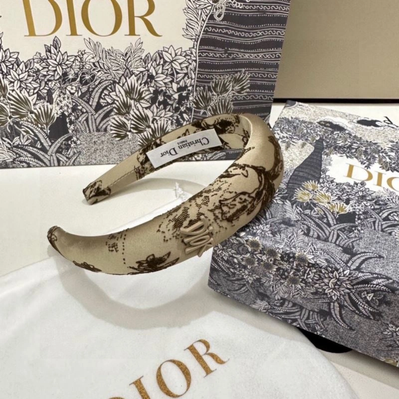 Real Christian Dior Hair Hoop