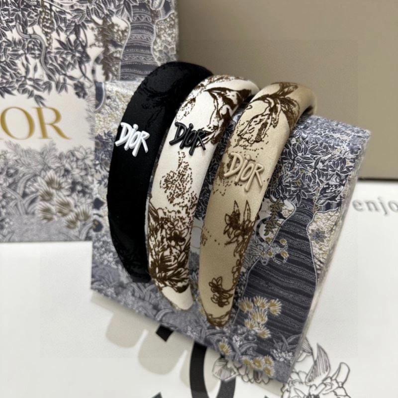 Real Christian Dior Hair Hoop