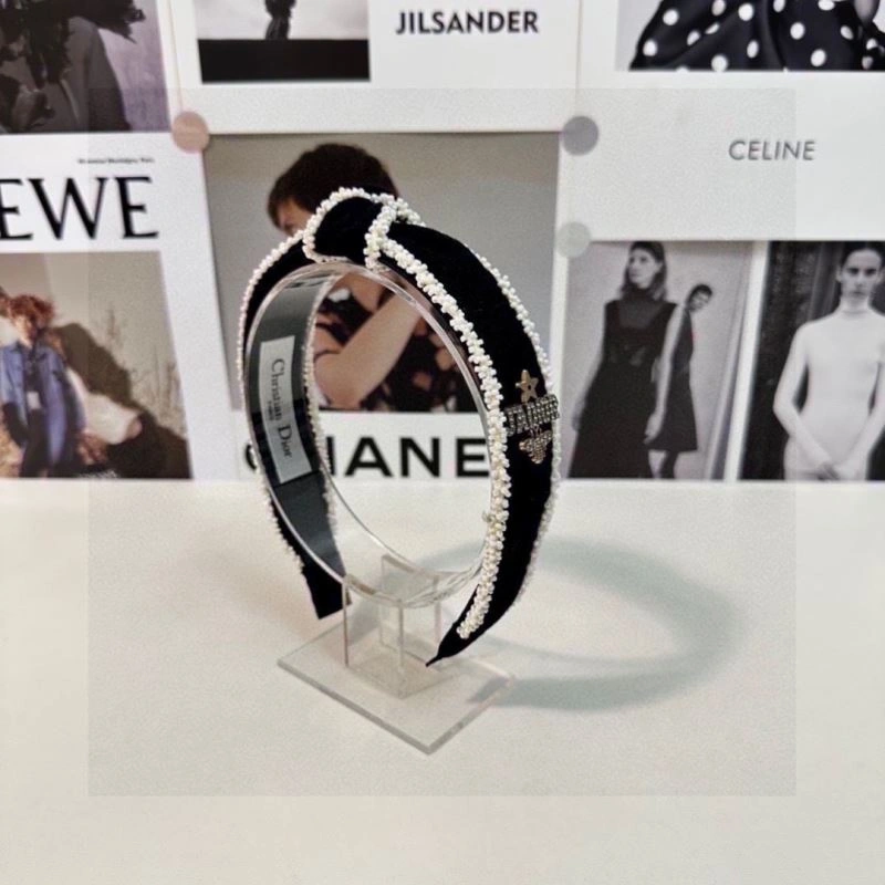 Brand-authenticated Christian Dior Hair Hoop