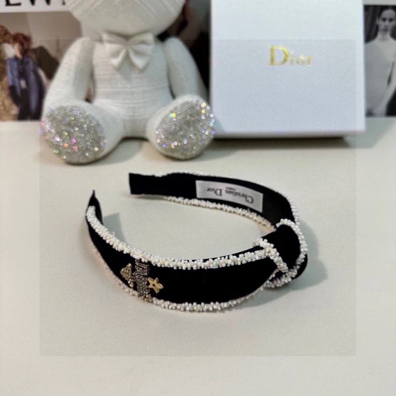 Brand-authenticated Christian Dior Hair Hoop