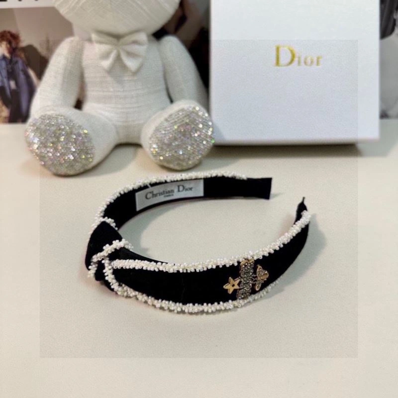 Brand-authenticated Christian Dior Hair Hoop