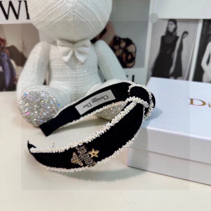 Brand-authenticated Christian Dior Hair Hoop