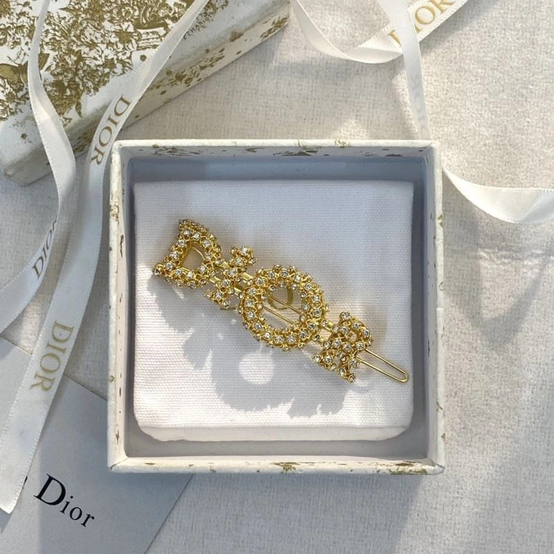 Brand-authenticated Christian Dior Hairpins