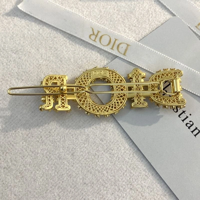 Brand-authenticated Christian Dior Hairpins