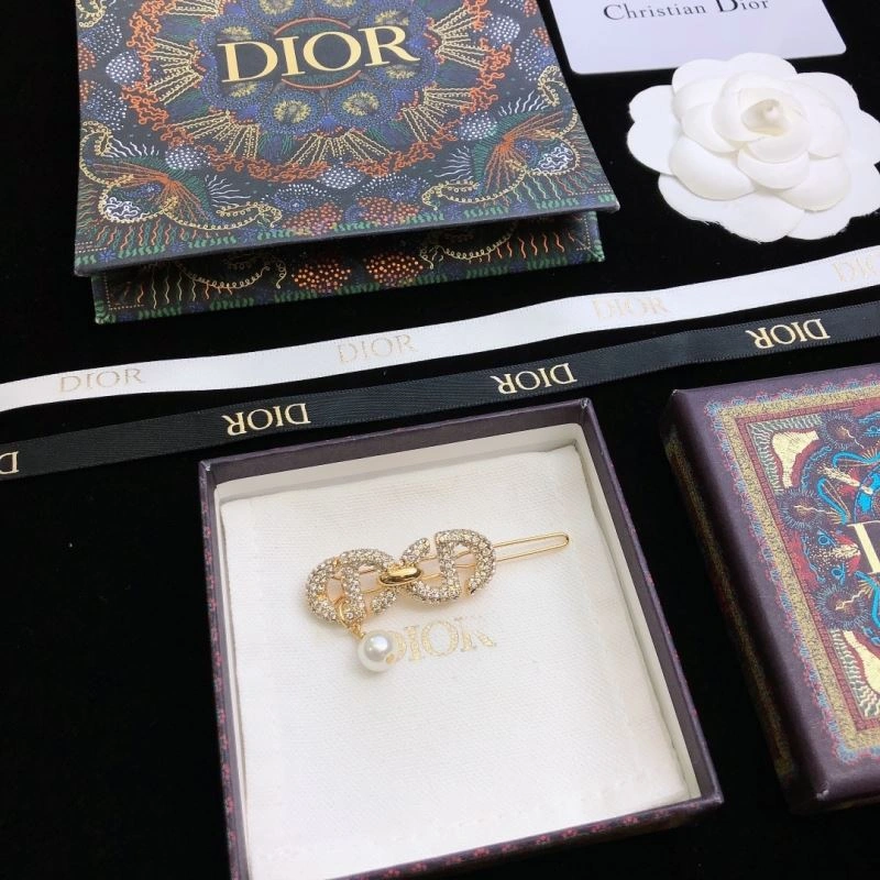 Indistinguishable Christian Dior Hairpins