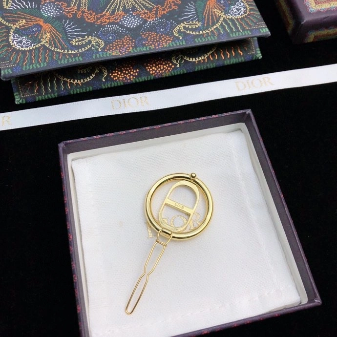 Brand-authenticated Christian Dior Hairpins