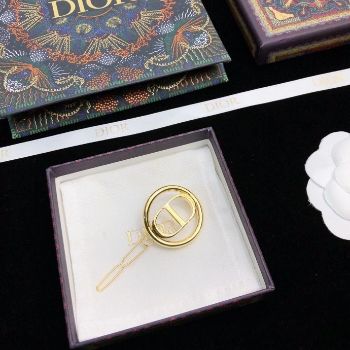 Brand-authenticated Christian Dior Hairpins
