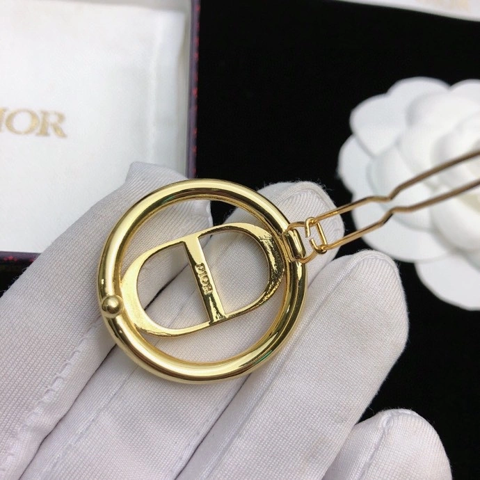 Brand-authenticated Christian Dior Hairpins