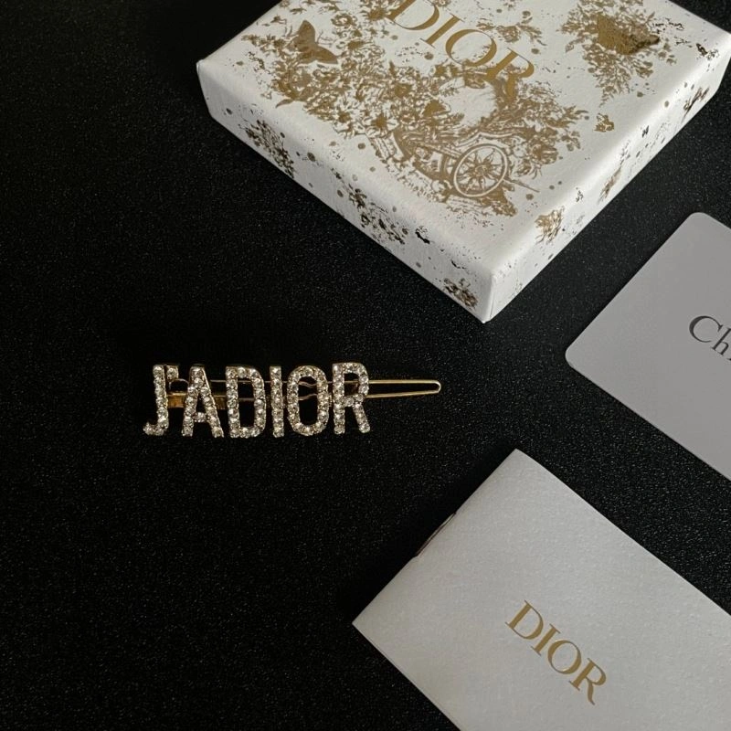 Brand-authenticated Christian Dior Hairpins